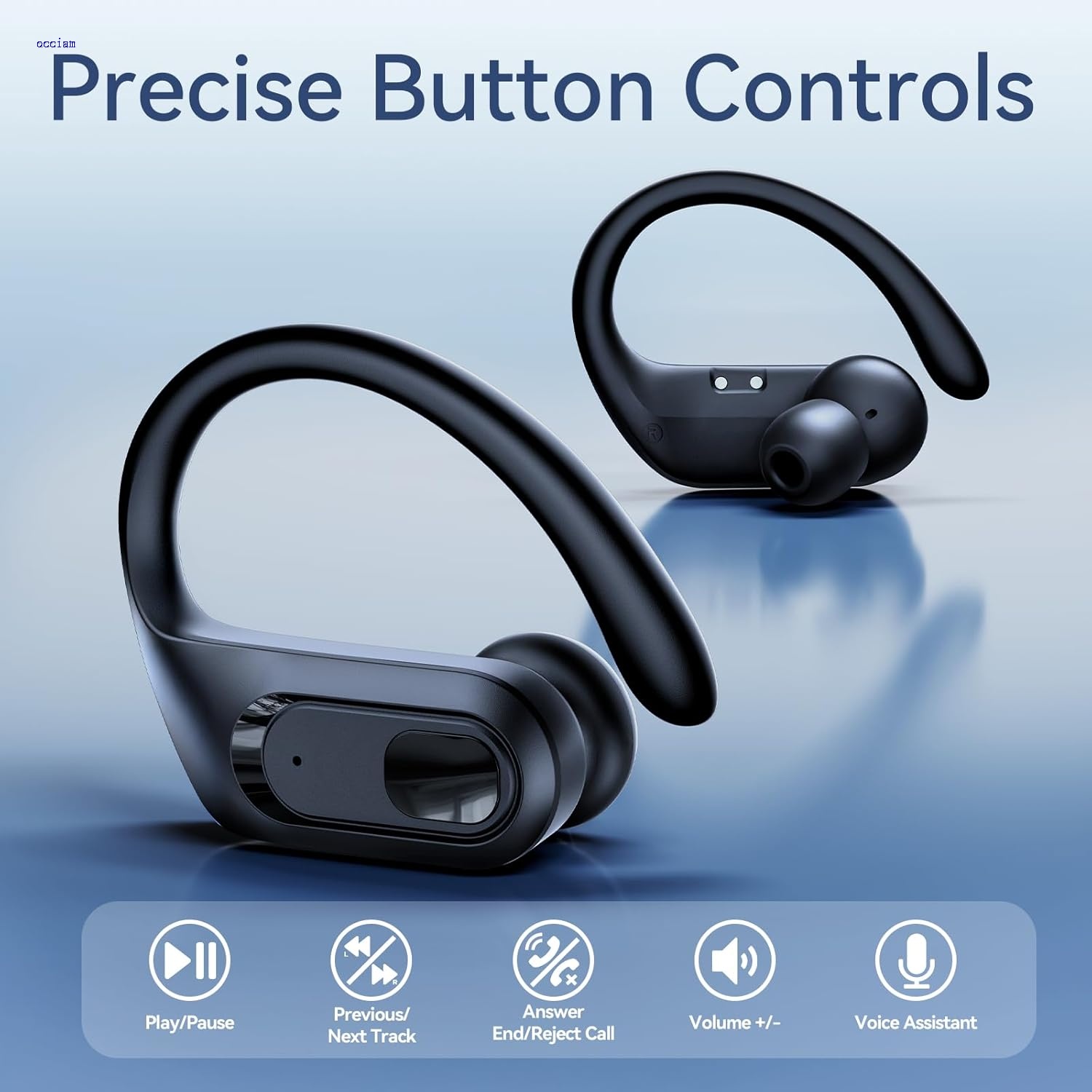 occiam ANC Noise Cancelling Ear Buds Wireless Earbuds Bluetooth ...